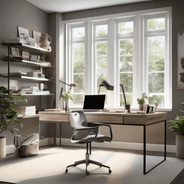 10 decorating tips for a home office interior design
