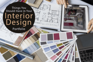 How to make an interior design portfolio and examples