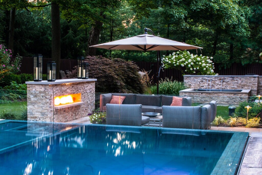15+ Backyard Landscaping Ideas With Swimming Pools You Will Love§
